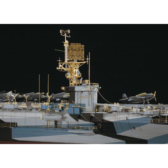 Plastic boat model Combo MHD USS Gambier Bay - Scientific-MHD