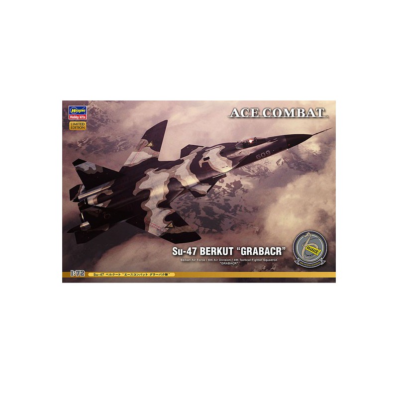 Plastic platform model Su-47 Berkut Ace Combat Grabacr 1/72 ...
