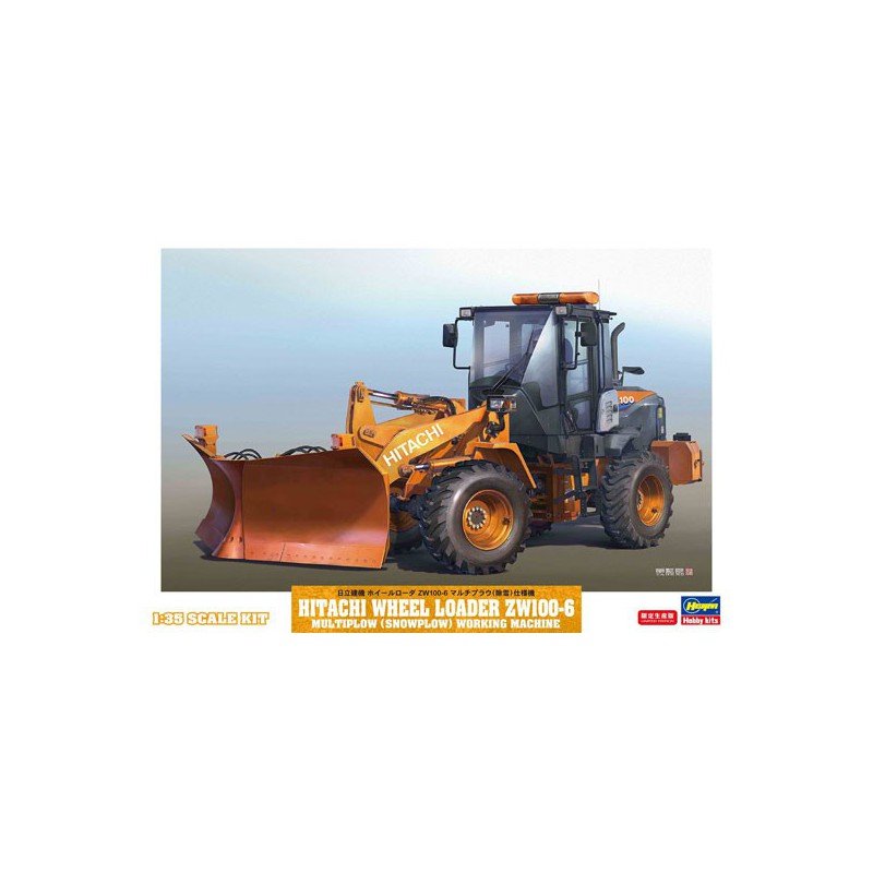 ZW100-6 Snow 1/35 plastic truck model - Scientific-MHD