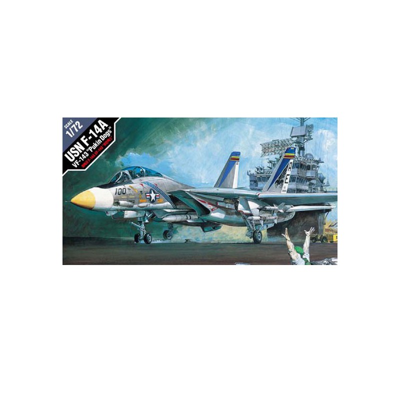 USN F-14A plastic plane model - Scientific-MHD
