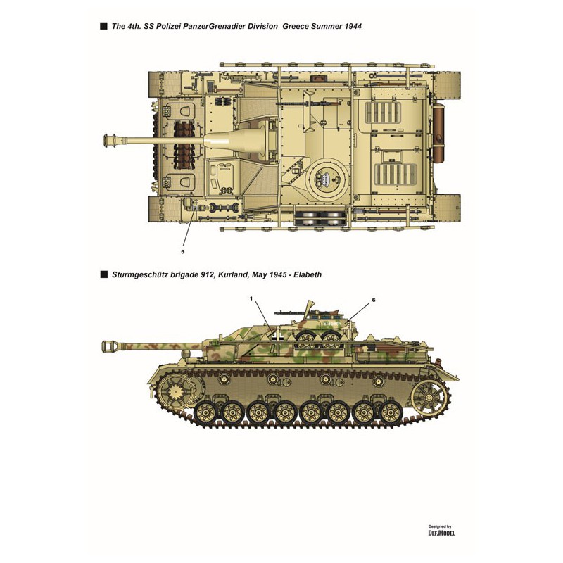 Plastic tank model German Stug IV SD.KFZ.167 - Scientific-MHD