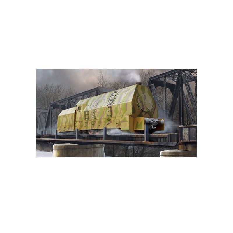 Plastic train model BR57 German loco 1/72 - Scientific-MHD