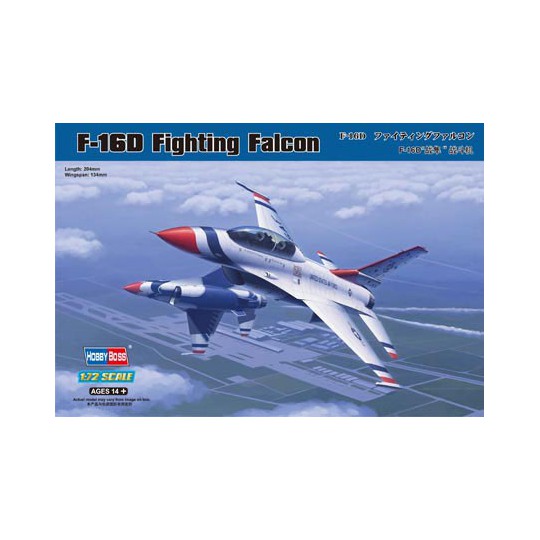 F-16D plastic plane model Fignt Falcon 1/72 - Scientific-MHD