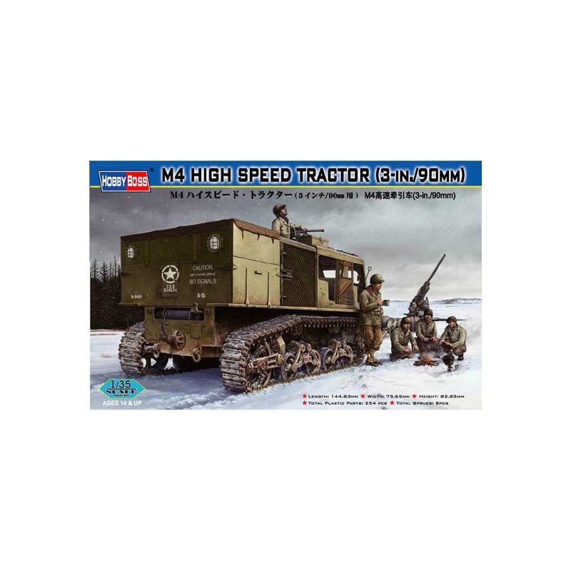 M4 High Speed Tractors M4 plastic tank model ... 1/35 - Scientific-MHD