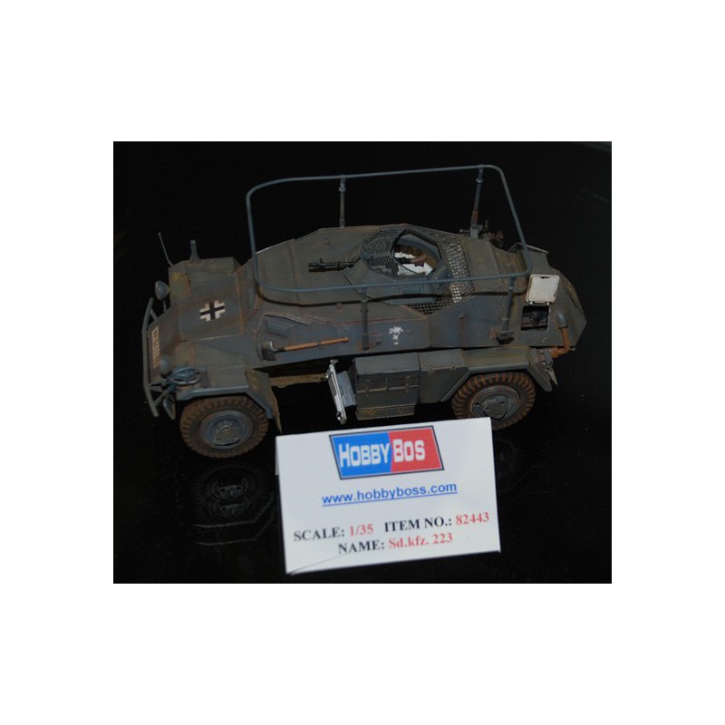 SD.KFZ -Kunststoff -Tankmodell. 223 Funk 1/35 - Scientific-MHD