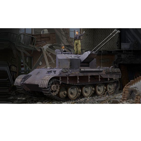 Panzer IV plastic tank model 1/35 - Scientific-MHD