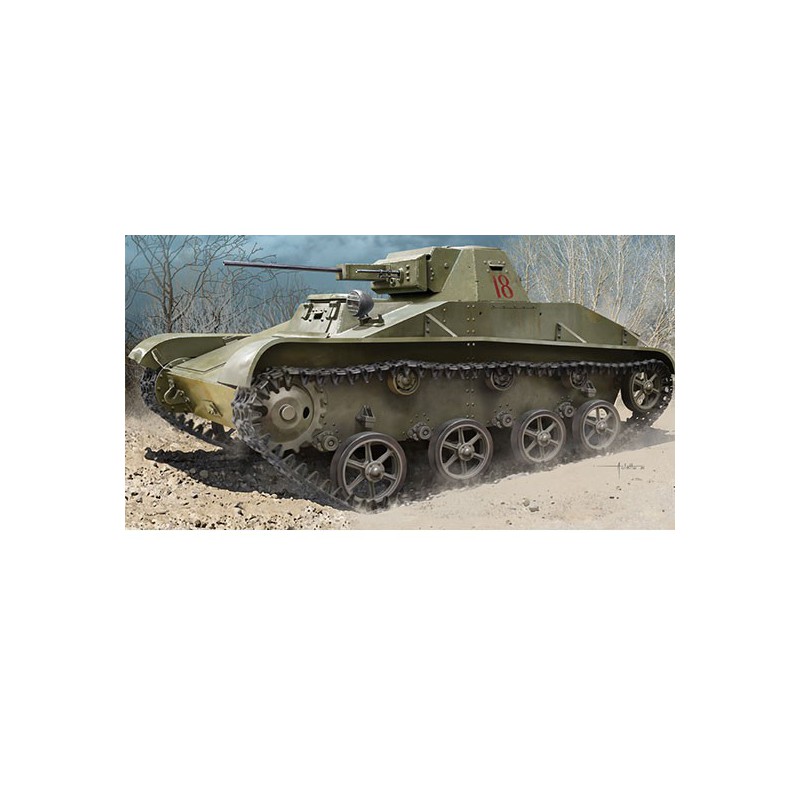 SOVIET T-60 LIGHT TANK 1/35 plastic plastic model - Scientific-MHD