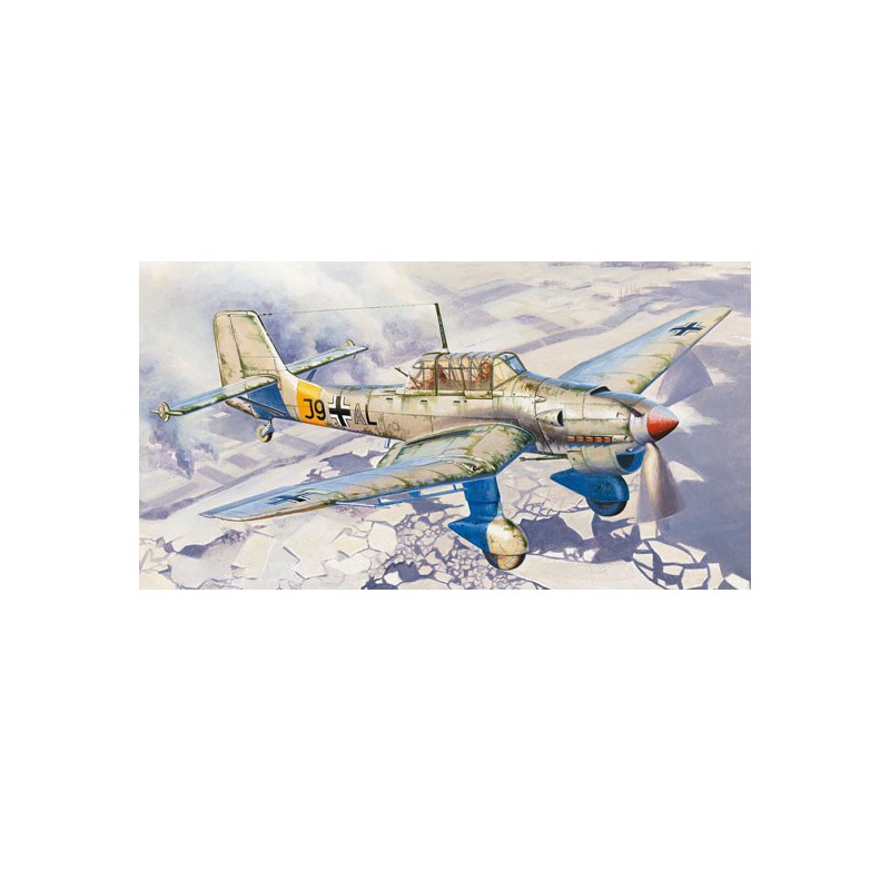 Junkers JU-87B-2/U4 Stuka 1/24 plastic plane model - Scientific-MHD