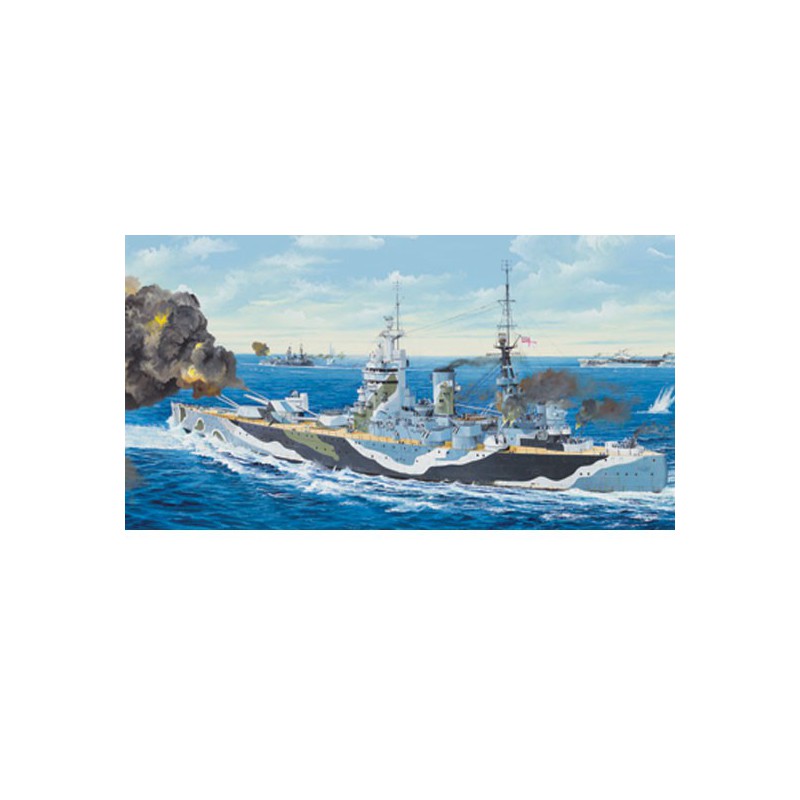 HMS Rodney plastic boat model - Scientific-MHD