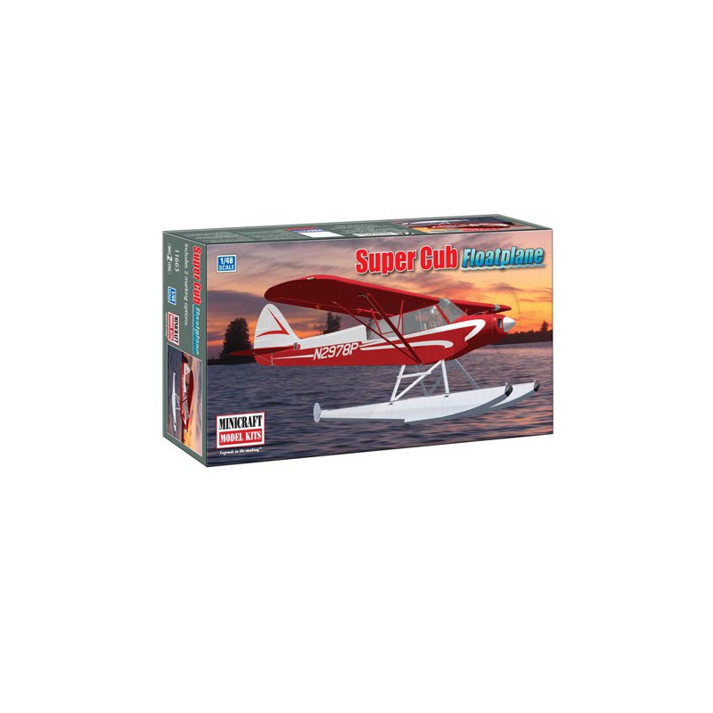 Plastic plastic model Piper Super Cub Hydravion 1/48 - Scientific-MHD