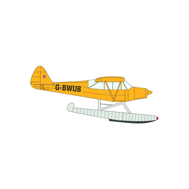 Plastic plastic model Piper Super Cub Hydravion 1/48 - Scientific-MHD