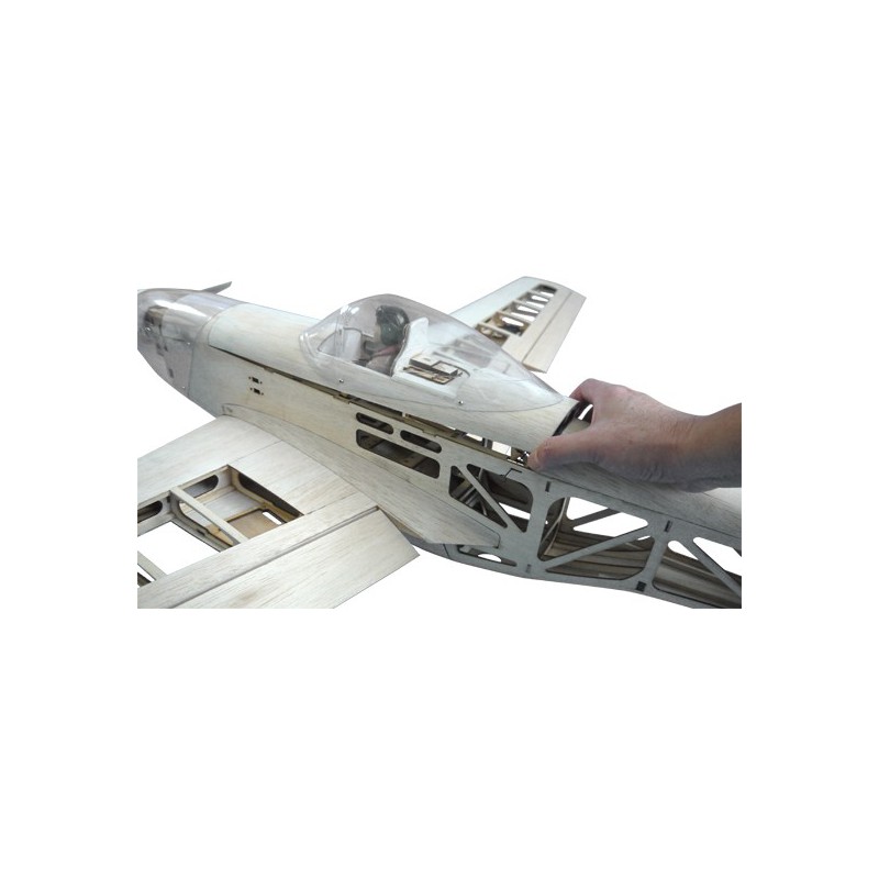 Elektrisch-Flugzeug Mustang P-51d .40 EP GP Kit - Scientific-MHD