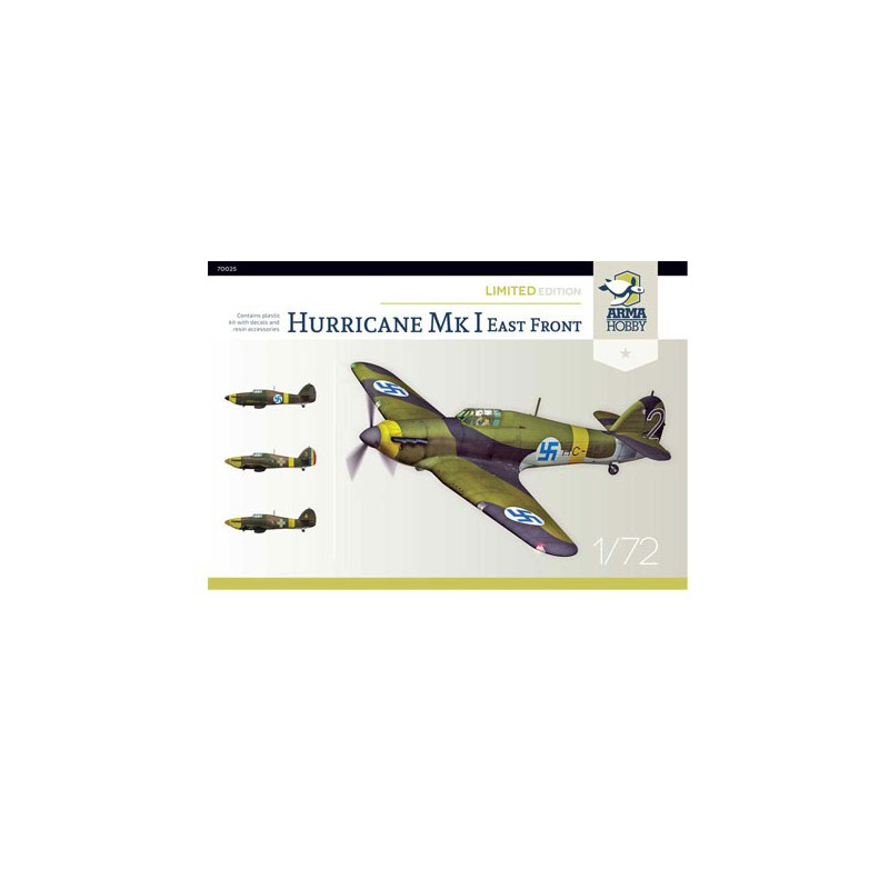 Hurricane plastic plane model MK I East Front Limited Edition 1/72 ...