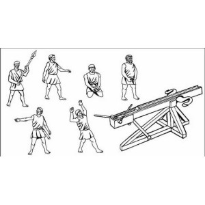Greek catapult figurine 1/72 - Scientific-MHD