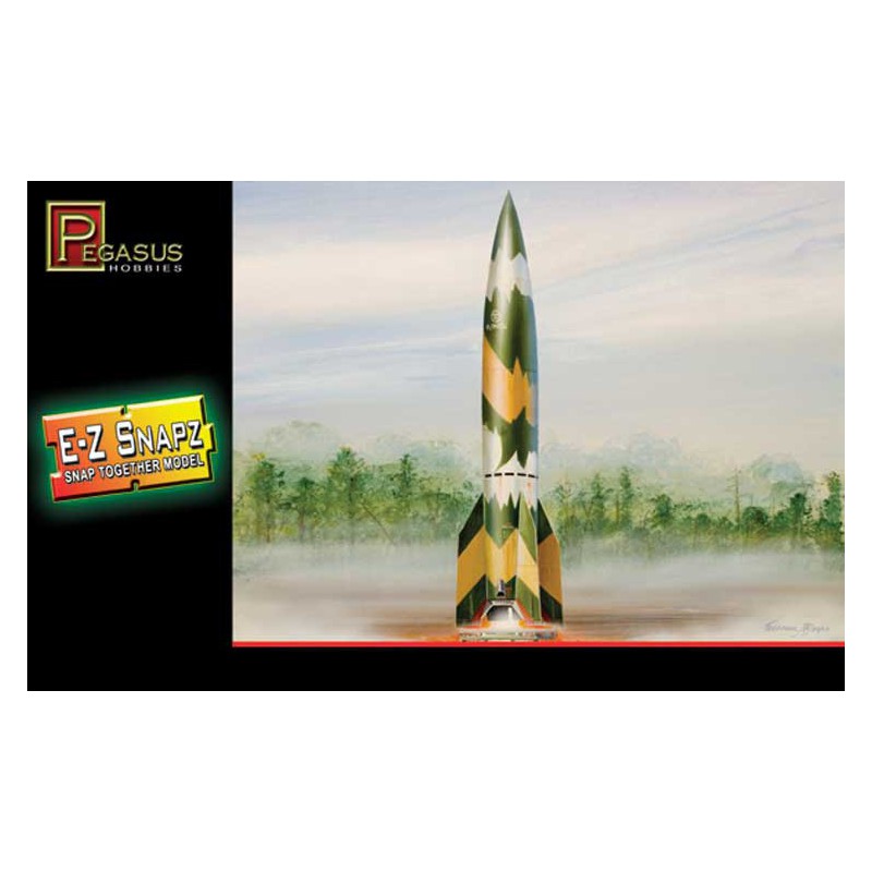 E-Z Builtkit V-2 Rocket1/48 plane plane model - Scientific-MHD