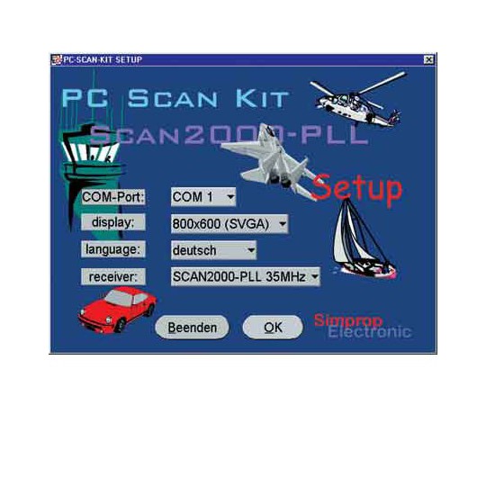 PC Scan-Kit-Radiozubehör - Scientific-MHD