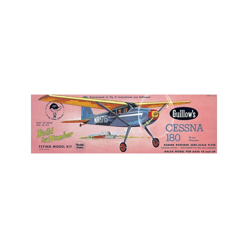 Radio -free flight aircraft Cessna 180 - Scientific-MHD