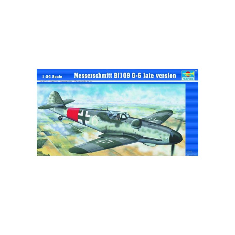 Messerschmitt BF109 G-6 plastic plane model - Scientific-MHD