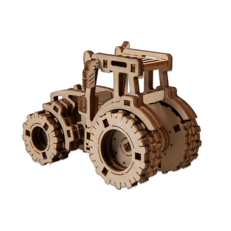 Easy mechanical 3D puzzle for tractor model 1 SuperFast - Scientific-MHD