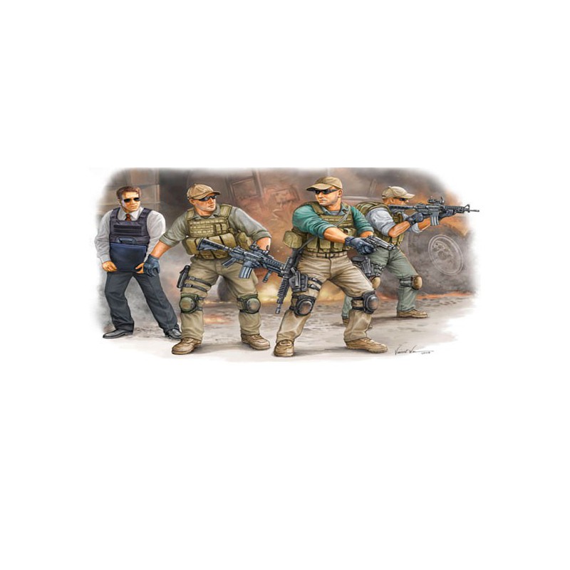 PMC in Iraq figurine - Scientific-MHD