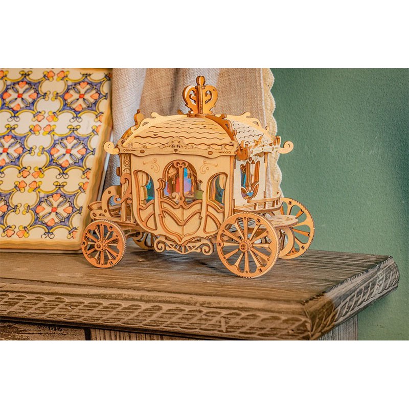 Easy mechanical 3D puzzle for model the imperial carriage - Scientific-MHD