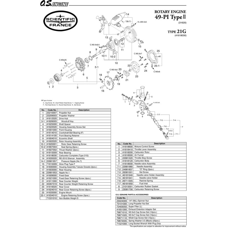 Rotary Engine 49 -i type II radio-controlled heat engine - Scientific-MHD