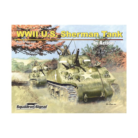 WWII US Sherman Book - in Aktion - Scientific-MHD