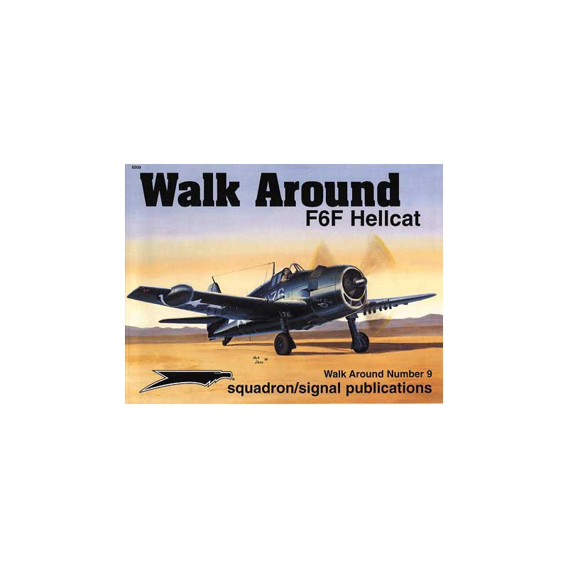Book F6F Hellcat Walk Around - Scientific-MHD