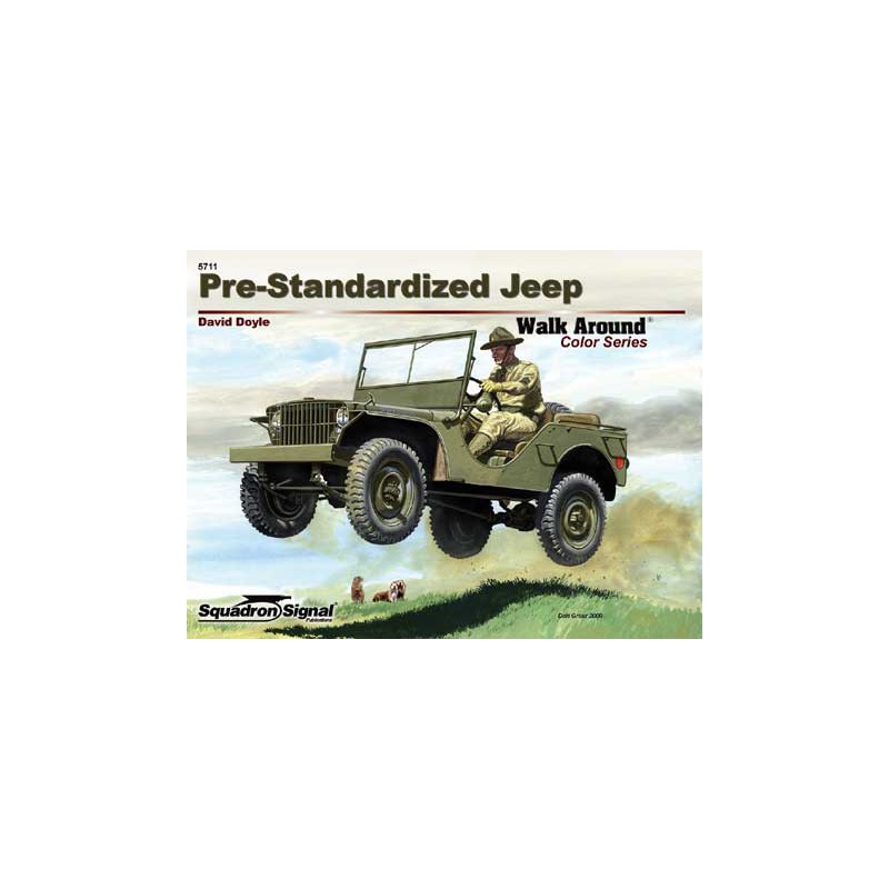 PRE-STANDARIZED BOOK Jeep Color WALK AROUND - Scientific-MHD