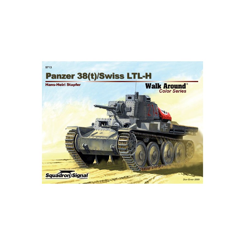 Panzer 38T Color Walkaround -Buch - Scientific-MHD