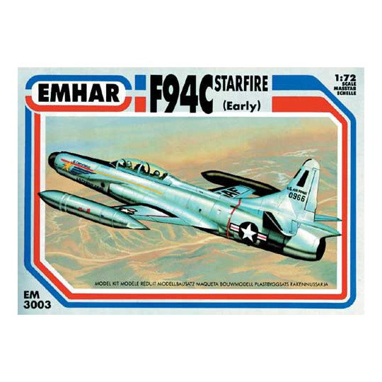 Plastic plane model F94C Starfire1/72 - Scientific-MHD