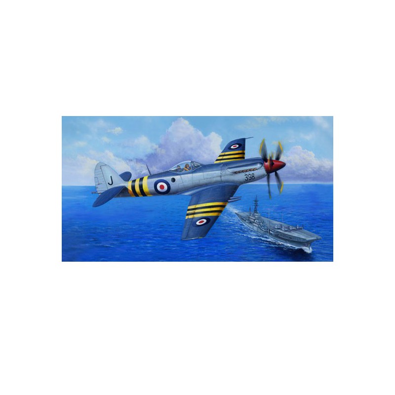 SEAFANG F.MK.32 supermarine plastic plane model - Scientific-MHD