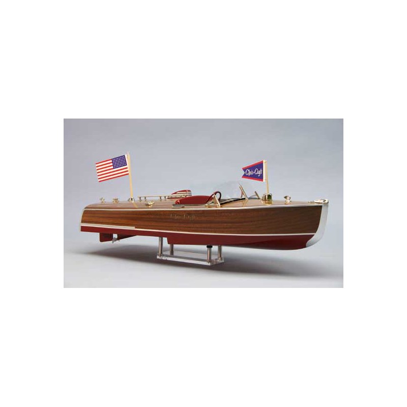 Hydroplane Cris-Craft radio-controlled electric boat - Scientific-MHD