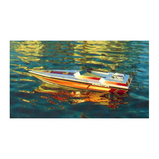 Gas power radio controlled boat - Scientific-MHD