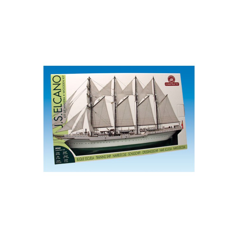 Static boat J.S. Elcano - Scientific-MHD