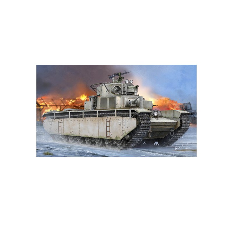 T-35 Heavy Tank Avt 1938 1/35 plastic tank model - Scientific-MHD