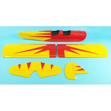 Avions électrique radiocommandé SPACEWALKER II 1,6m - EP ARF ...