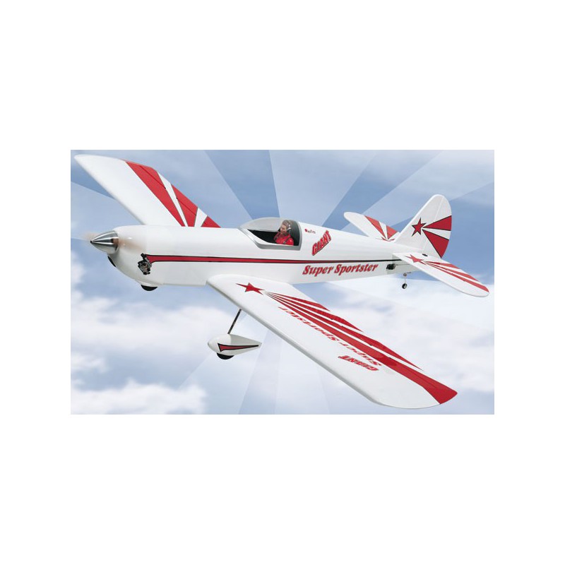 Giant Sportster-Arf radio-controlled thermal airplane - Scientific-MHD