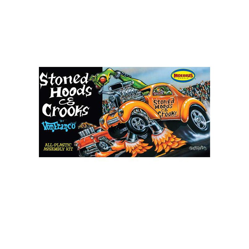 Plastic car model von Franco Stoned Hood - Scientific-MHD