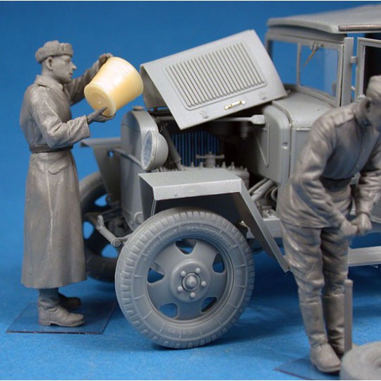 Figurine Red Army Drivers 1/35 - Scientific-MHD