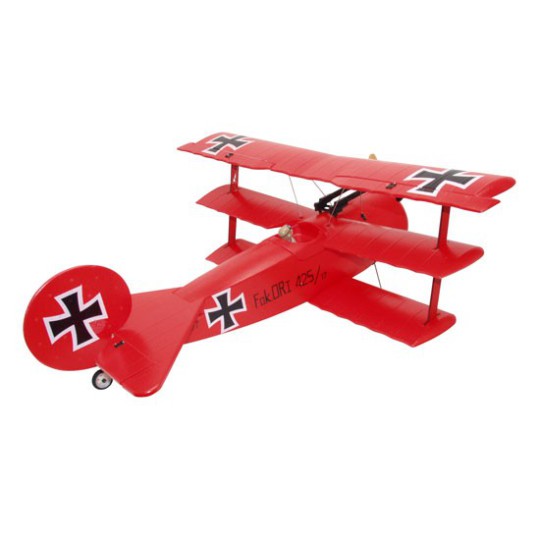 Fokker Red Baron EP ARF Radio -kontrolliertes elektrisches Flugzeug ...