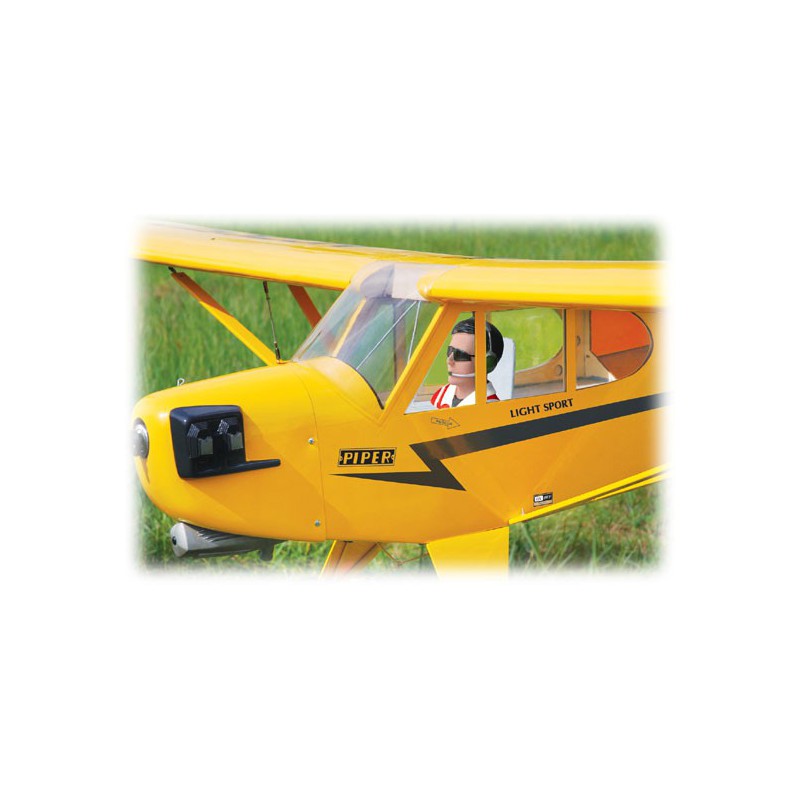 Funk -kontrollierte Thermalebene Piper Cub 120/20ccm GP ARF ...