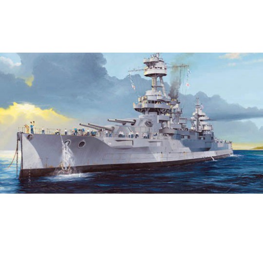USS New York BB-34 Plastikbootmodell - Scientific-MHD