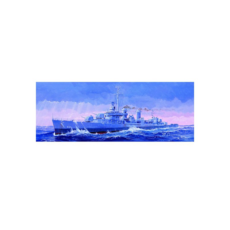 USS the Sullivans DD-537 plastic boat model - Scientific-MHD