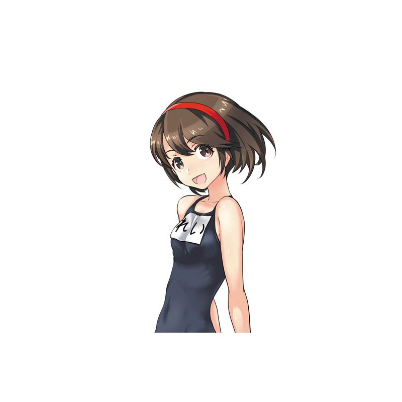 Egg Girls plastic plane model “Rei Hazumi” W/ F-2 - Scientific-MHD