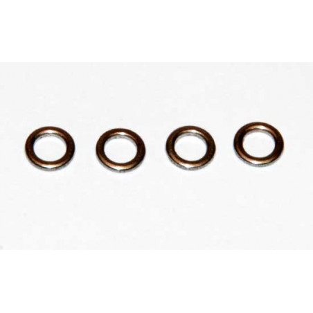 Part for radiocomanded sailboat metal rings rigging - Scientific-MHD