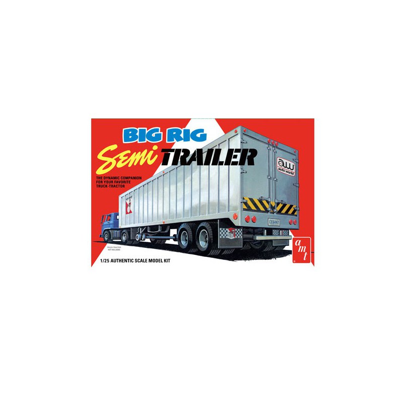 Big Rig plastic truck model semi trailer 1/25 - Scientific-MHD