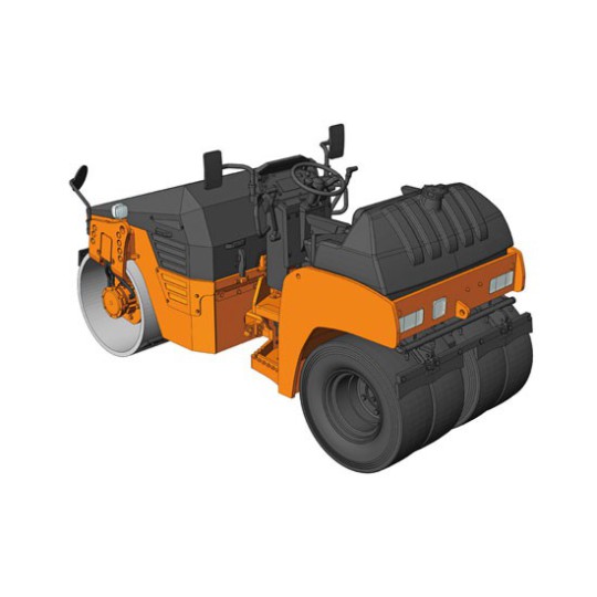 Hitachi Vibrationsplastik-LKW-Modell kombinierter Roller ZC50C-5 ...