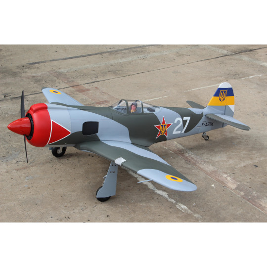 Avion thermique radiocommandé Upgraded Yak-3U 20cc ARF - Scientific-MHD