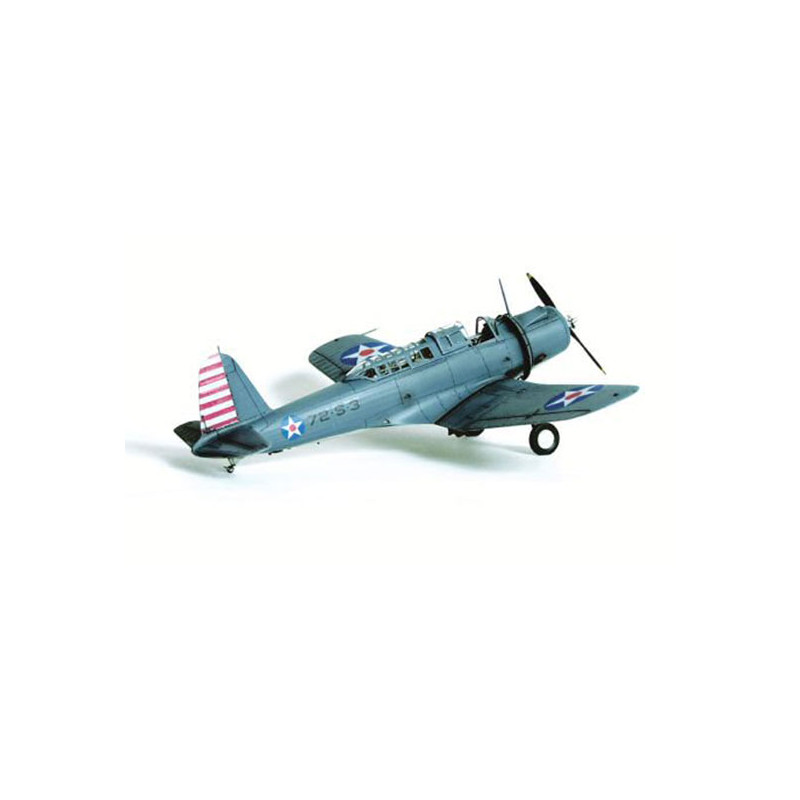 SB2U-2 plastic plane model Vindicator vs-72 USS wasp (CV7) 1/48 ...
